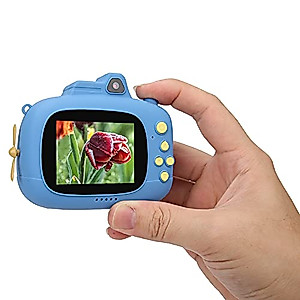 Mxzzand Children Camera Toy Children Digital Camera Video Camera Children for Outdoor Play (Blue)