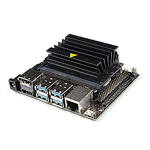 SparkFun JetBot AI Kit v3.0 Powered by Jetson Nano - Includes Jetson Nano Developer Kit 64GB MicroSD Card EDIMAX WiFi Adapter SparkFun Qwiic Motor Driver Micro OLED Breakout and More