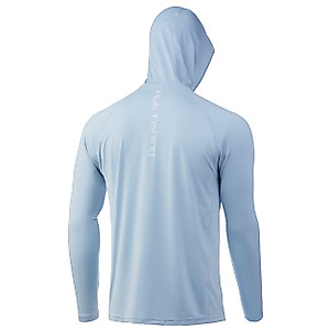 Pursuit Hoodie | Performance Long-Sleeve Shirt +30 UPF , Coastal SkyX-Large
