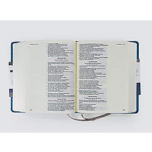 Biblia Católica, Edición para Notas, Tapa dura/tela, Azul, Comfort Print (Spanish Edition)