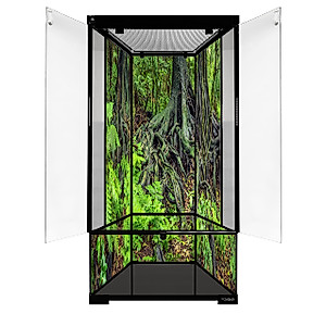 Carolina Custom Cages, BDH 18Lx18Wx42H Bio Deep Hybrid Terrarium; Easy Assembly