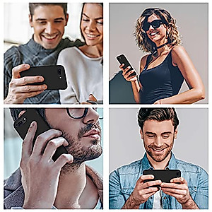 Cordking iPhone 8 Plus Case, iPhone 7 Plus Case, Silicone Ultra Slim Shockproof Phone Case with [Soft Anti-Scratch Microfiber Lining], 5.5 inch, Black