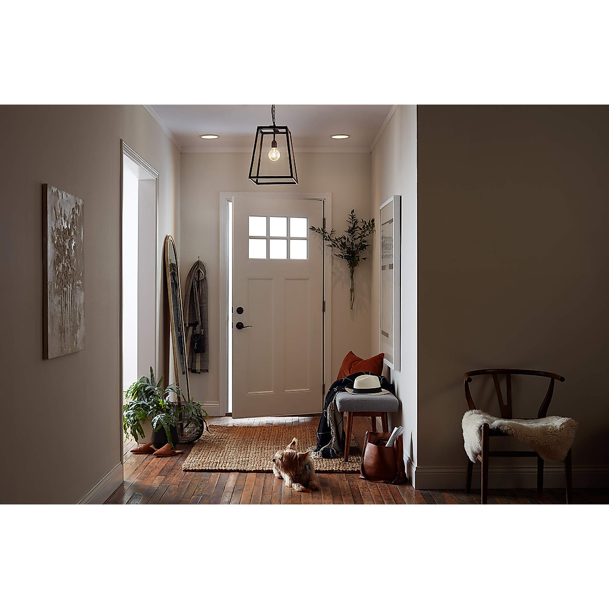 GE Relax LED Globe Light Bulb, 5.5 Watts (60 Watt Equivalent) Soft White HD Light, Frosted Finish, Medium Base, Dimmable (2 Pack)