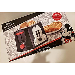 Disney Mickey Mouse 2 Slice Toaster