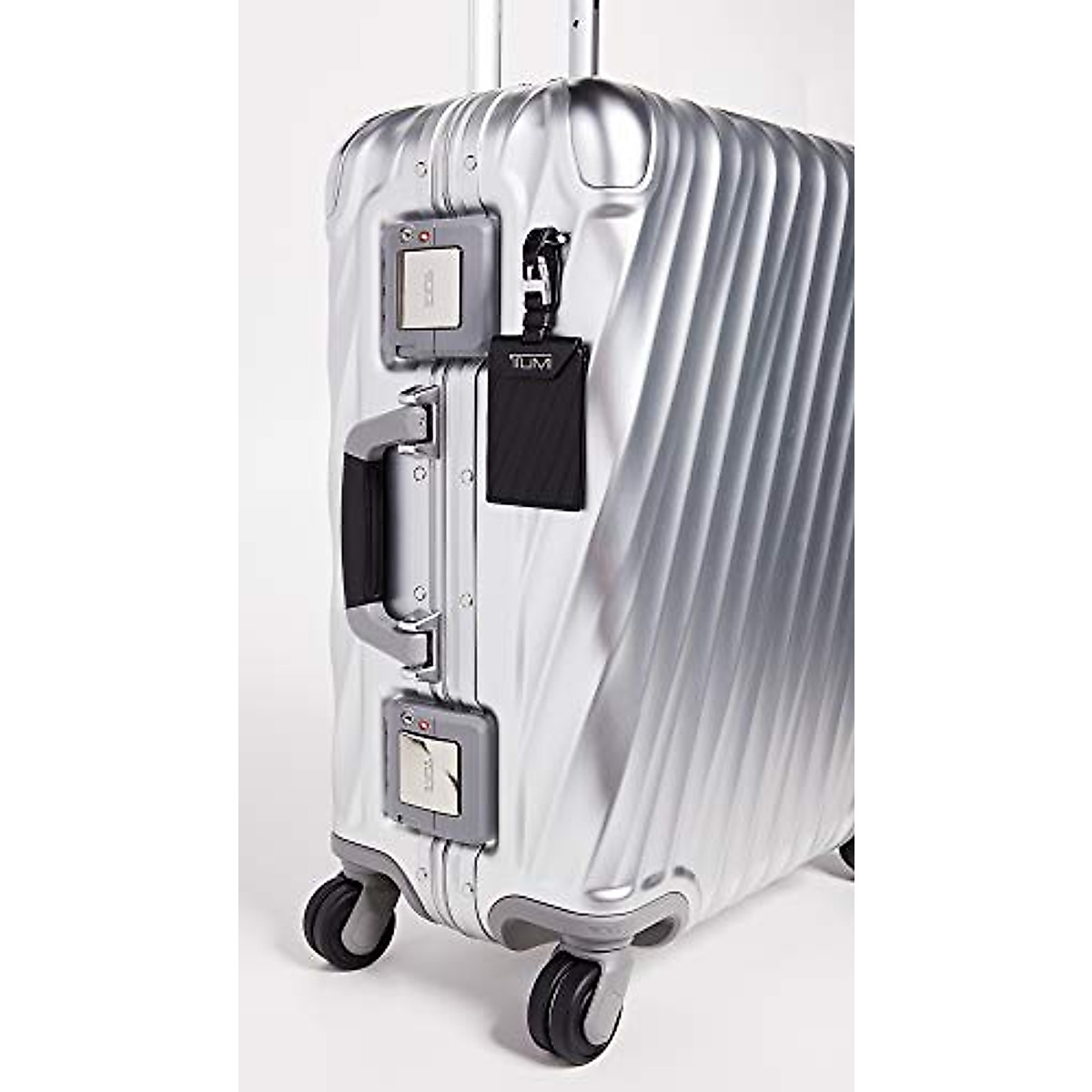 TUMI 19 Degree Aluminum Continental Carry On Suitcase, Silver, One Size