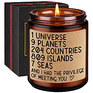 GSPY Scented Candles - Just Because Gifts, I Love You Gifts for Her, Him - Boyfriend Girlfriend Gifts, New Boyfriend Gifts, Girlfriend Gifts - Romantic Anniversary, Funny Birthday Gifts for Women, Men