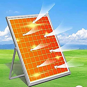 N / B Solar Lights Outdoor, 98 Large Lamp Beads, Intelligent Lighting Control, Energy Saving and Waterproof, with Remote Control, for Home, Garden, Yard, Patio