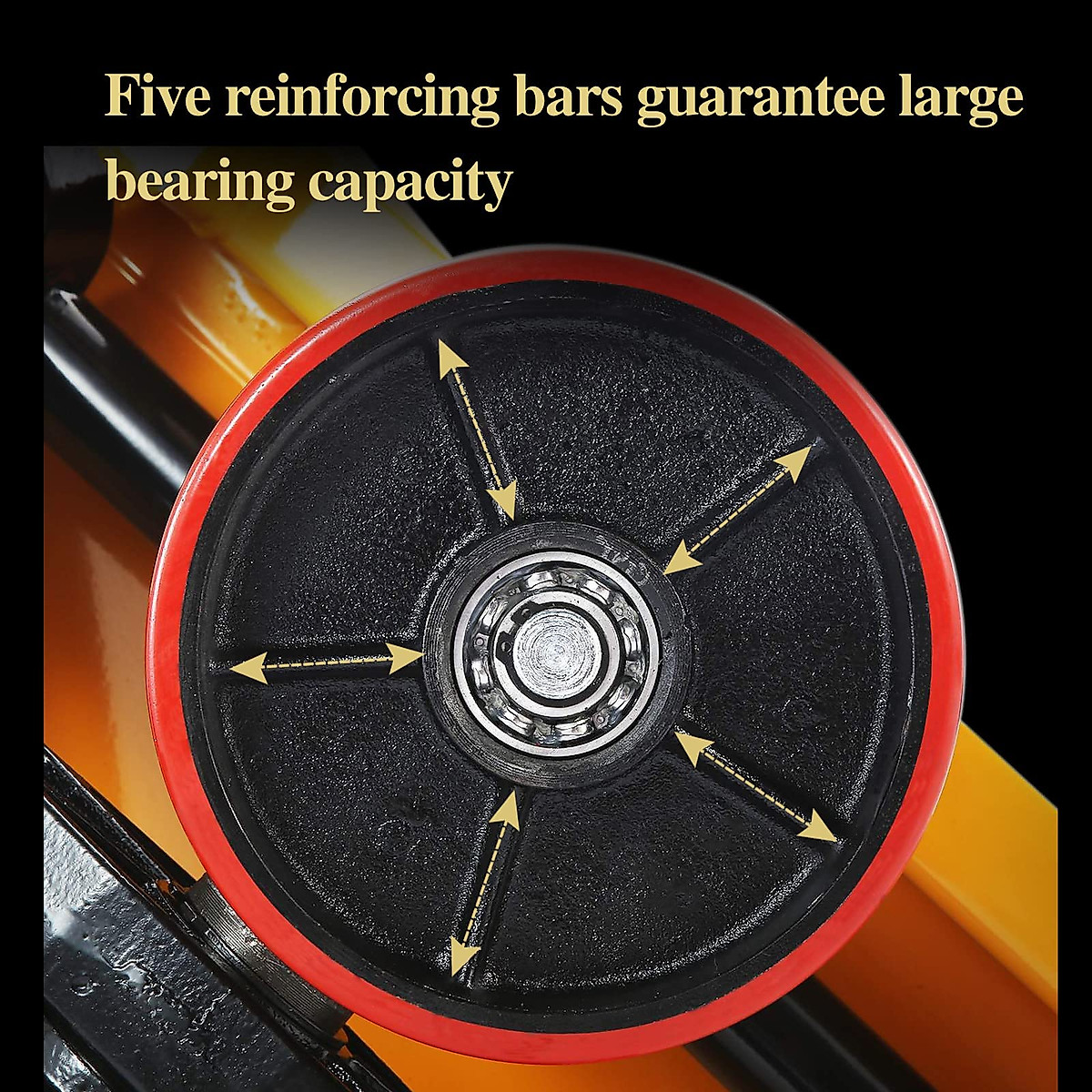 Aequanta Manual Pallet Jacks 5500lbs Capacity Industrial Hand Pallet Truck 48" Lx27''W Fork