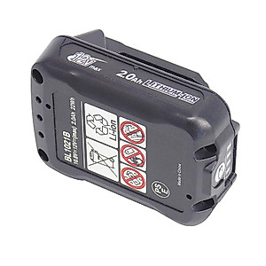 2pcs BL1021B 2.0Ah Battery with Charger DC10WD DC10SB, Compatible with Makita 12V Battery BL1016 BL1015 BL1020 BL1041B 197396-9, CP100DZ JR103D MP100DZ TD110D DF031D DF0331D CG100D CL106FD Tool