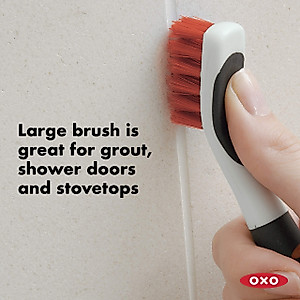 OXO Good Grips Deep Clean Brush Set & OXO Good Grips Grout Brush