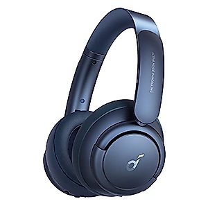 Soundcore by Anker Life Q35 Multi Mode Active Noise Cancelling Headphones, Bluetooth Headphones with LDAC for Hi Res Wireless Audio, 40H Playtime, Comfortable Fit, Clear Calls, for Home, Work(Renewed)