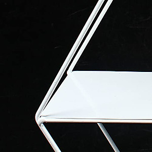 CNCEST White Wall Shelf White Hexagon Shelves Iron Wall Mounted Floating Shelf Shelves Bookshelf Hexagon Shelf Geometric Display Honeycomb Shelves Unit Shelf