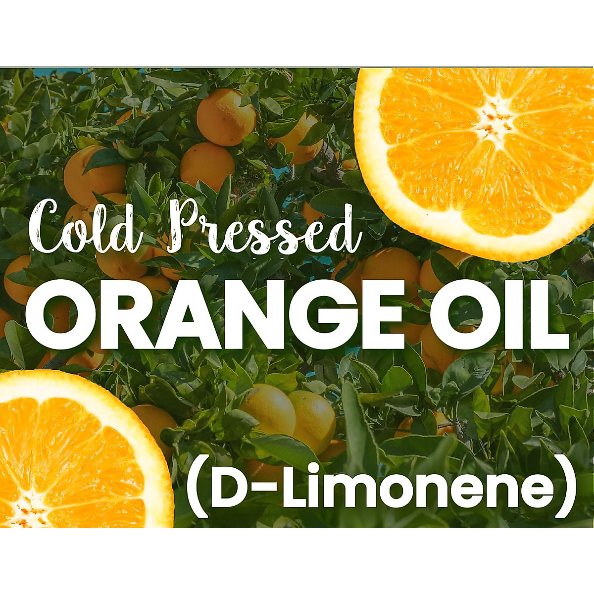 Bluewater Chemgroup Premium Cold Pressed Orange Oil Concentrate- 32 oz (D-Limonene), Concentrated All-Natural Cold Pressed Orange Oil - Professional Grade All-Purpose Citrus Cleaner and Degreaser