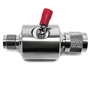 Lightning Procter TNC Male to Female DC-3GHZ Square 90V Gas Tube Discharge Surge Arrester