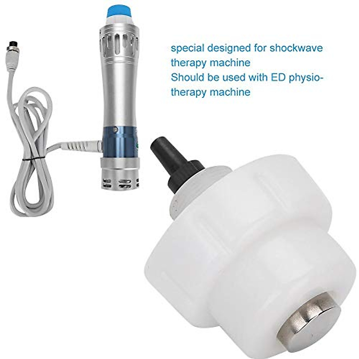 Shockwave Therapy Probe, Massage Probe Replacement Accessory ED Machine for Shockwave Therapy Pain Relief (15mm)