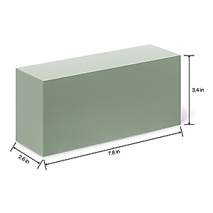 FloraCraft Floral Desert DryFōM 2 Piece Brick 2.6 Inch x 3.4 Inch x 7.8 Inch Green