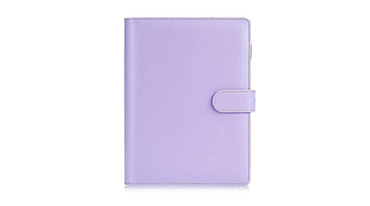 Sooez A5 Notebook Binder - PU Leather Planner Organizer
