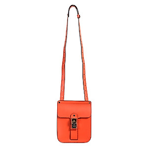 Proenza Schouler Women's Orange Leather Crossbody Shoulder Bag