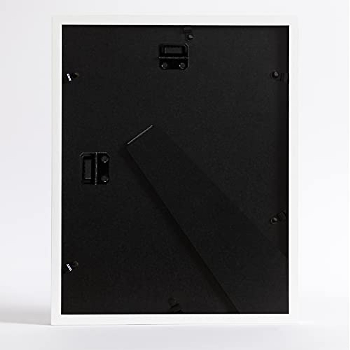 eletecpro 11x14 Picture Frame Made of Solid Wood - Displays 8x10/8.5x11 with Mat and 11x14 without Mat -Horizontal and Vertical Formats for Wall or Tabletop Display