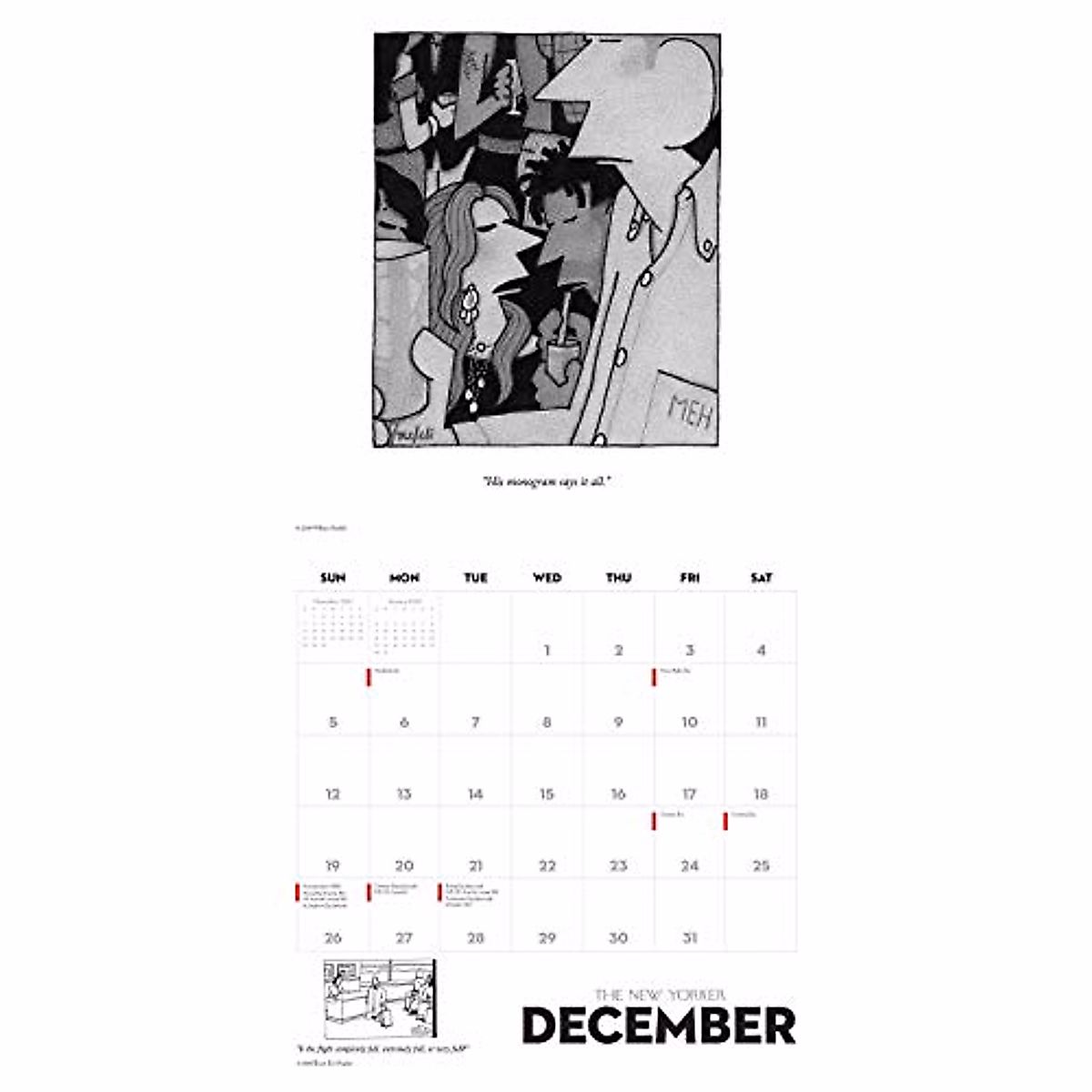 Cartoons from The New Yorker 2021 Wall Calendar