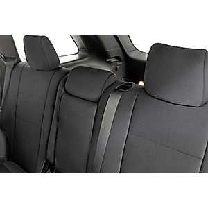 Rough Country Neoprene Seat Covers for 2011-2022 Jeep Grand Cherokee - 91046,Black, Front | Rear