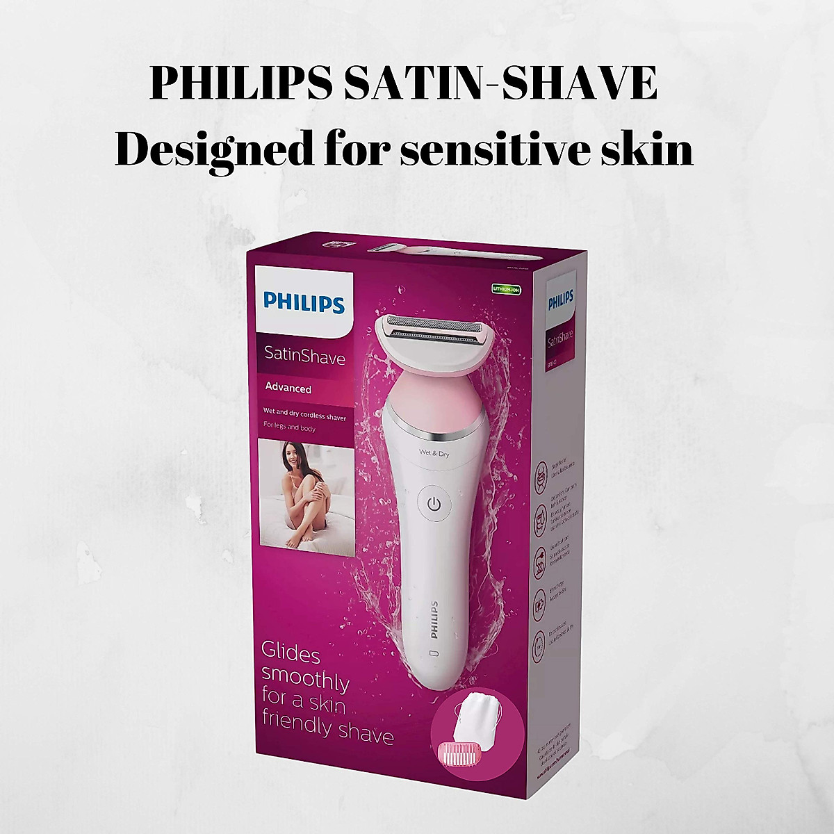 Philips SatinShave BRL130/00 Wet and Dry Advanced Electric Ladyshave