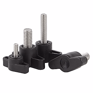 Yudesun Hardware Thumb Screws - M5 M6 M8 Stainless Steel Z-Shaped Handle Screw Wing Nut Knob Bolt Adjustable Clamping Handle Wingnut Knurled Thumbscrew Grip Handgrips