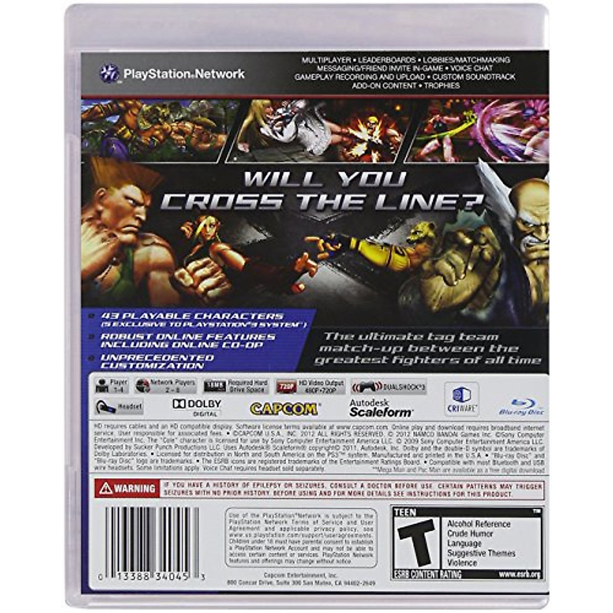 Street Fighter X Tekken - Playstation 3
