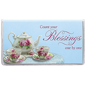 Teacup 2 Year Planner, Additonal Space for Notes, Plastic Cover, Teacup Design - Measures 6 3/4" Long x3 5/8" Wide