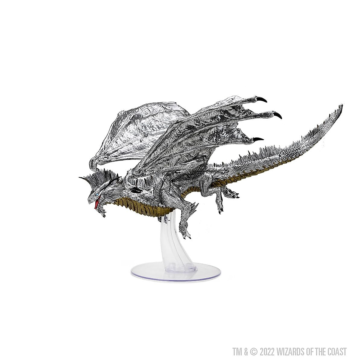 WizKids D&D Icons of The Realms: Adult Silver Dragon