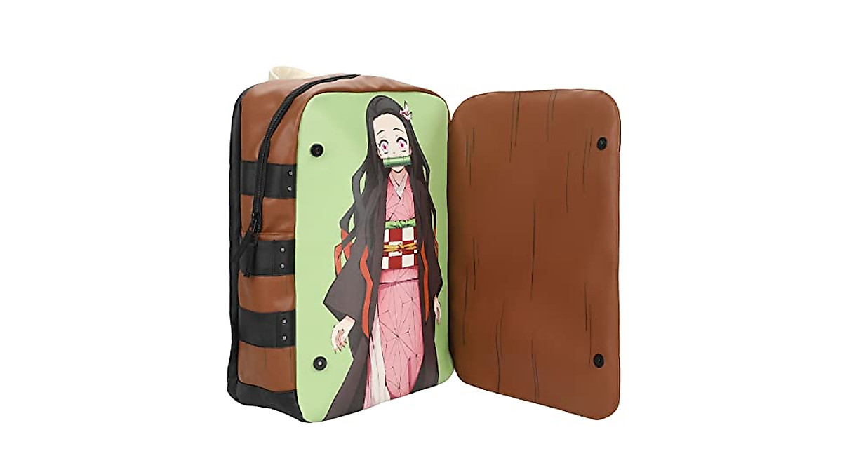 Demon Slayer Nezuko Box Backpack - Officially Licensed 19" Laptop Bag