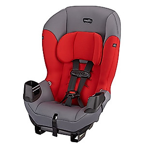 Evenflo Sonus Convertible Car Seat, Lava Red