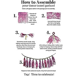 15PCS DIY Tissue Tassels Garland Olive Green Kraft Tan Brown Cream Neutral Party Tassel Banner for Greenery Safari Jungle Baby Shower Nature Theme Birthday Wedding Bridal Shower Decoration