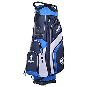 Cleveland Golf Cart Bag, Navy/Royal/White, Large