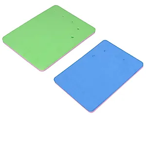 2 Pcs Fondant Foam Pad 5 Holes Silicone Sponge Mat Paste/Sugar Flower/Gum/Chocolate/Clay Modelling Tools Drying Tray by EORTA for Sugarcraft, Cake Decoration, Handmade, DIY, Random Color