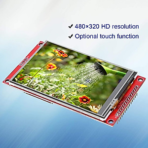 TFT Touch Screen, Display Module LCD Board Touch, LCD Module Display Serial Peripheral Interface ILI9488 HD 480x320 3.5in