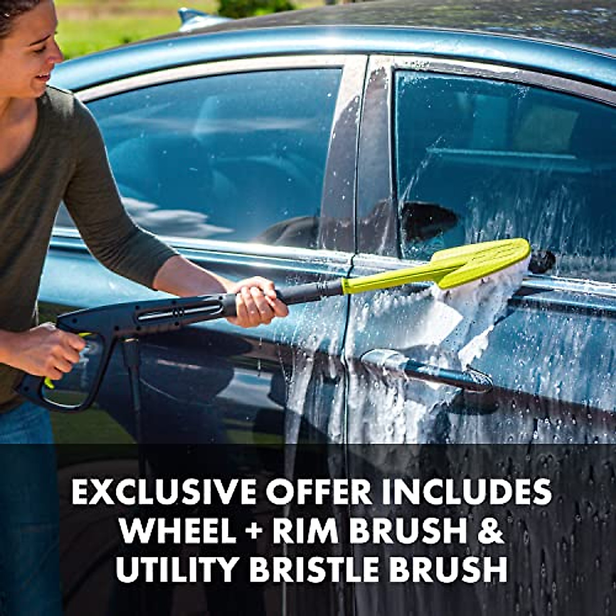 Sun Joe SPX3000-XT1 XTREAM 13-Amp 2200 Max PSI 1.65 GPM Electric High Pressure Washer