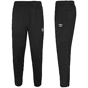 Umbro Double Diamond Interlock Pant, Black, Adult Medium