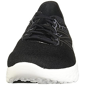 New Balance Women's Fresh Foam Beacon V3 Running Shoe, Black/White, 6.5