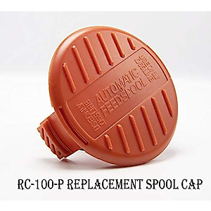 AF-100 Replacement Spool for Black and Decker String Trimmer Edger GH900 BESTA510 Weed Eater Spool Refills 30ft 0.065" Trimmer Line AF1003ZP, AF-100-3ZP, AF-100-BKP (12 Spools+ 2 Caps+2 Springs)