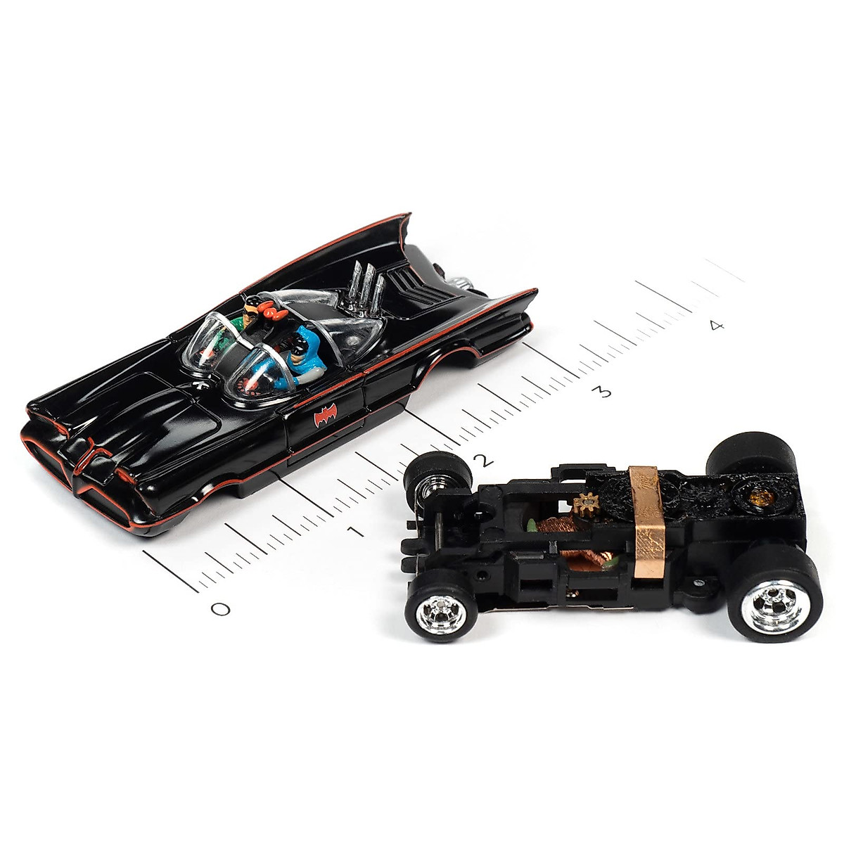 Auto World SC358 Classic TV Series Bat car HO Scale Electric Slot Car