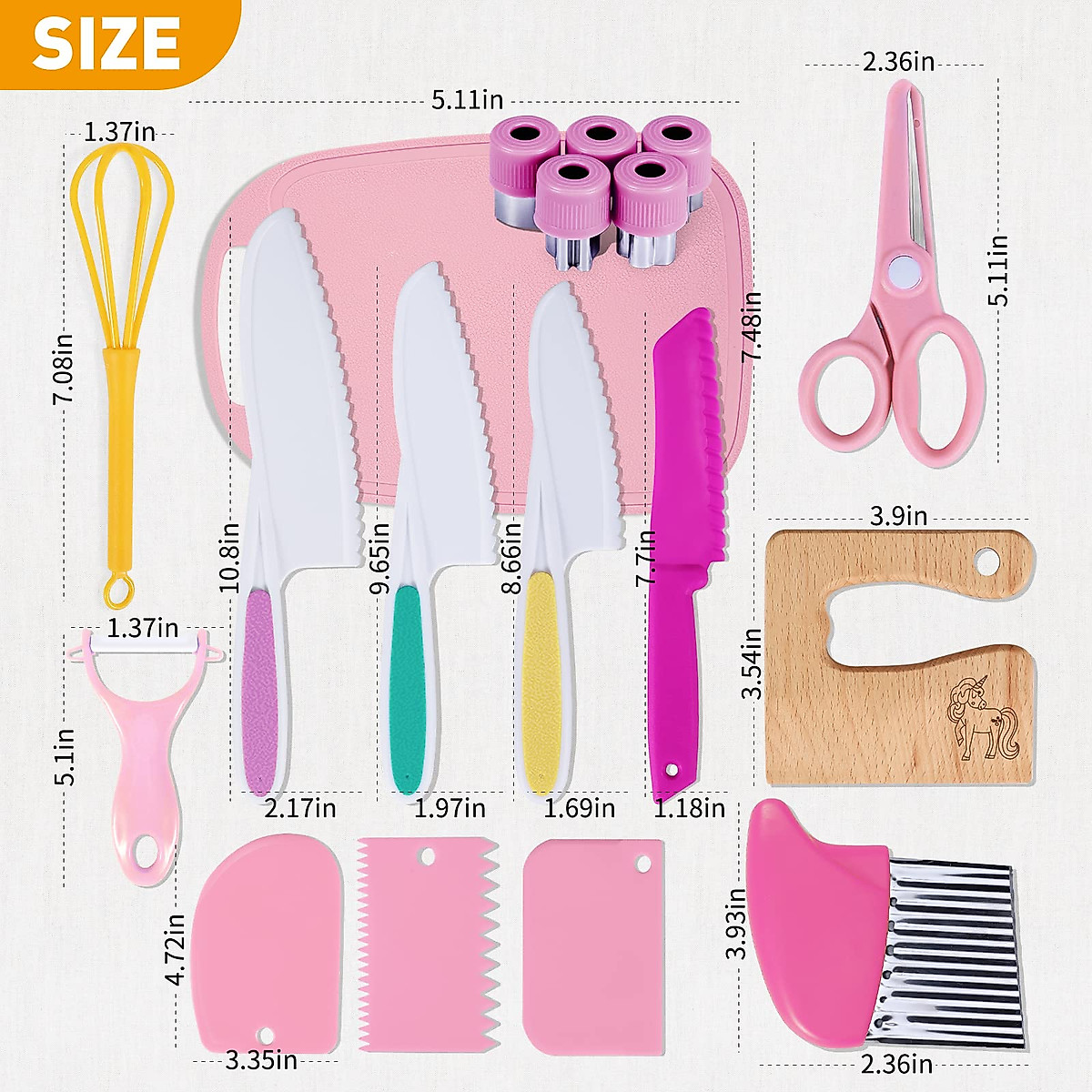 Arme kid safe knife set