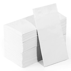 100 Pack Paper Napkins Guest Towels Disposable, Premium Quality 2-ply Dinner Napkins Disposable Soft, Absorbent, Party Napkins Wedding Napkins for Kitchen, Dinners or Events (white paper, Count, 100)