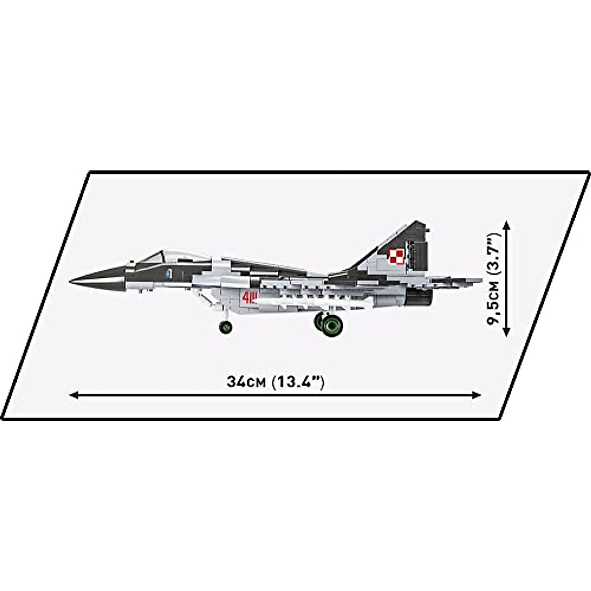 COBI Armed Forces MIG-29 NATO Code Fulcrum Plane