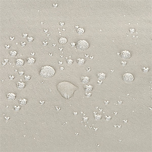 Shine Company Weatherproof Outdoor Rocking Chair Cover Set of 2, 100% Woven Polyester, Elastic Cord with Toggle, Gray, 2-Pack