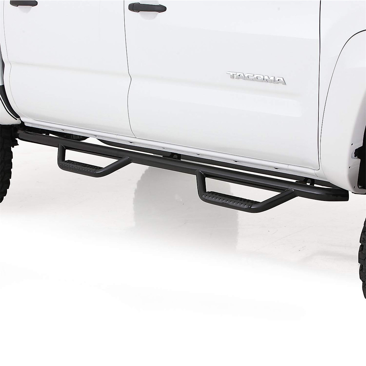 Smittybilt T0678CC Black Powdercoat 2" Nerf Steps Side Bar, Pair