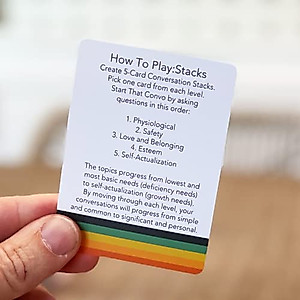 Start That Convo - Conversation Starter Cards for Teens, Friends, Couples and Teachers. Great for Get to Know You Games and Activities.