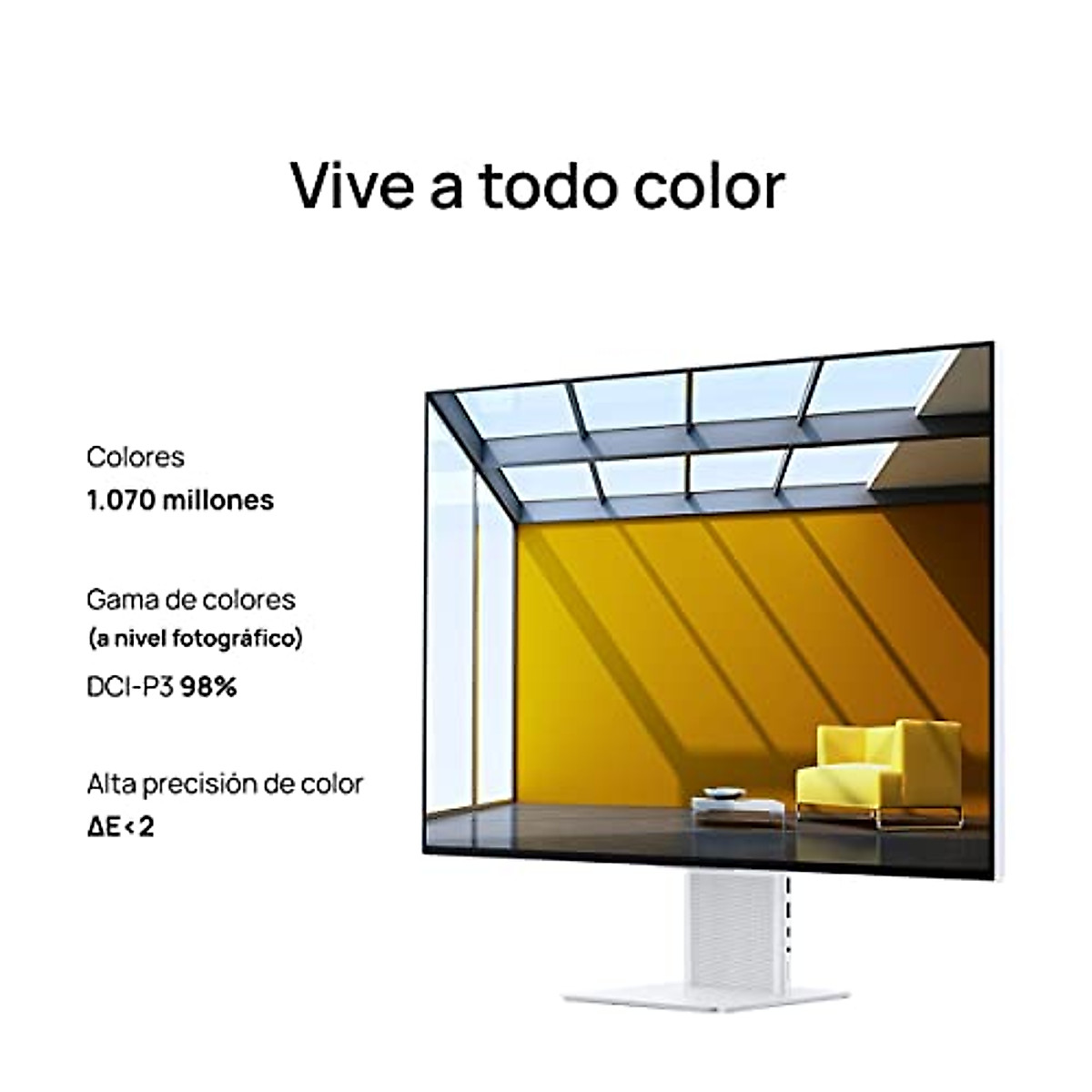 HUAWEI MateView 28.2" Monitor, 4K+ UHD Wireless 3.2, IPS, 98% DCI-P3, VESA DisplayHDR 400, Wireless Projection, USB-C, HDMI, Mystic Silver