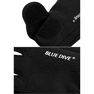 Diving Gloves,Wetsuit Gloves Men Women Watersports Diving Boating Surfing Neoprene Diving Snorkeling Kayaking Five Finger Gloves Scuba Gloves Diving Suit Snorkeling Gloves Keep Warmer