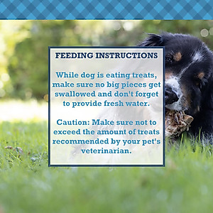 Country Living 12-Inch Beef Trachea Dog Treats - 100% Natural, High-Protein, Low-Fat Chews with Chondroitin for Joint Support, Nutrient-Rich, No Artificial Additives - 5-Pack